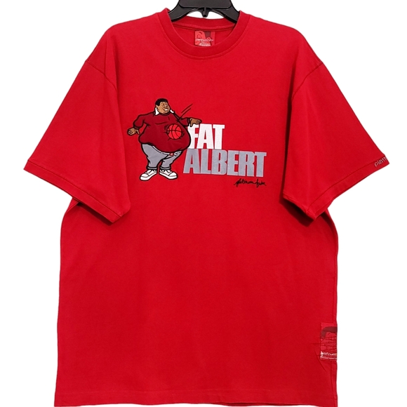 FUBU | Shirts | Fubu Platinum Fat Albert T Shirt Mens Lg | Poshmark